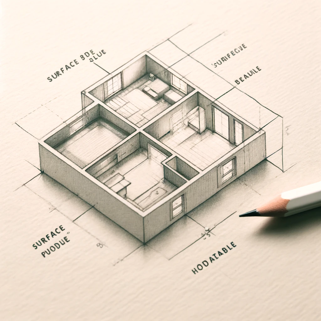 Les différents types de surface: habitable, pondérée et utile, en bref ...